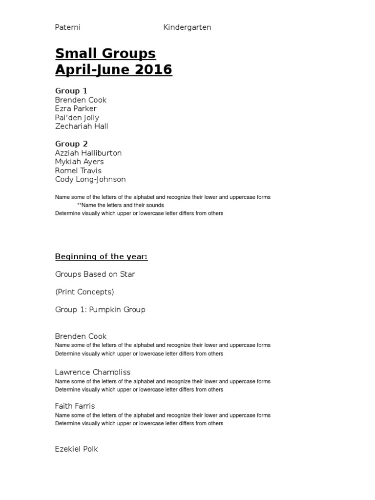 Small Groups | PDF | Self-Improvement | Wellness