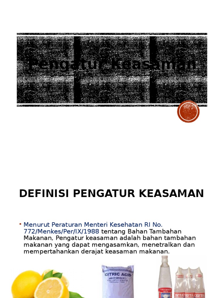 KIMPANG Pengatur Keasaman | PDF