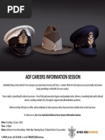 ADF Recruitment Process Overview | PDF | Australian Defence Force