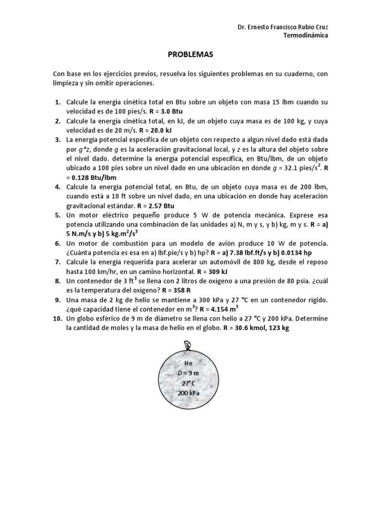 Problemas 2do. Parcial | PDF