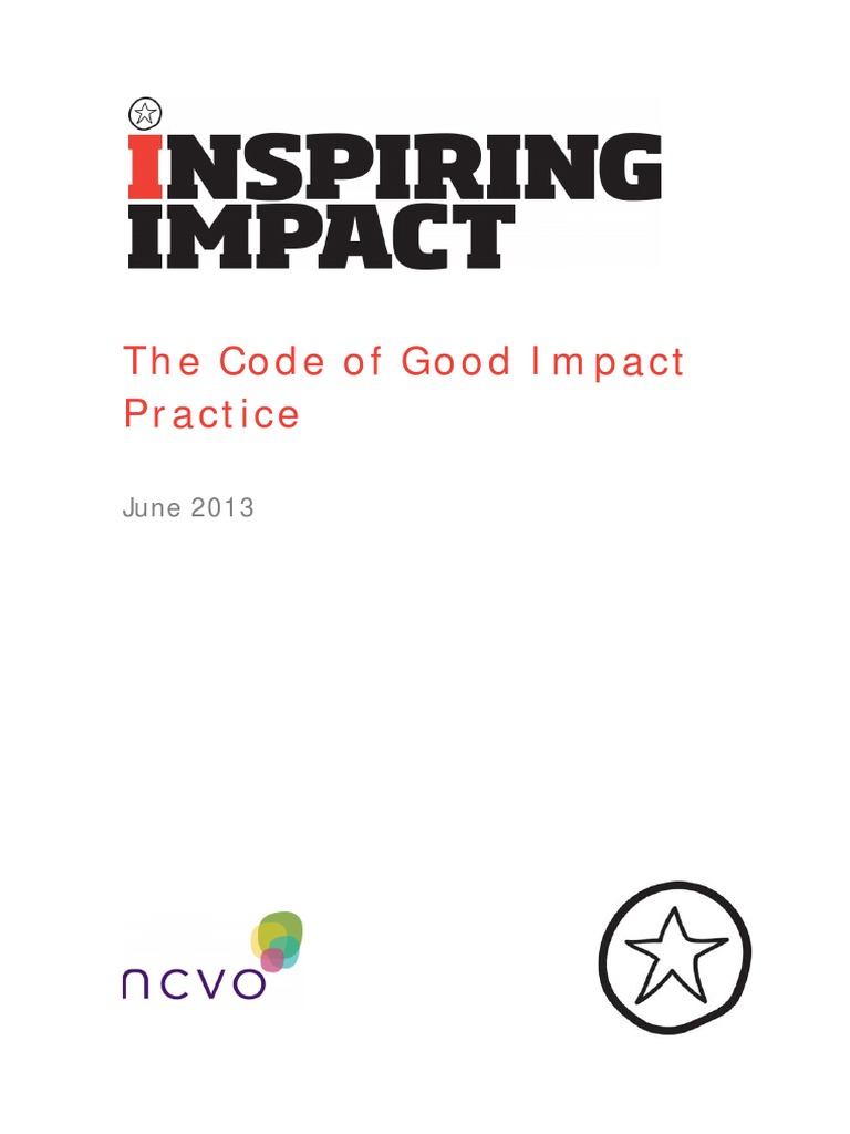 Code of Good Impact Practice | PDF | Social Enterprise | Charitable ...