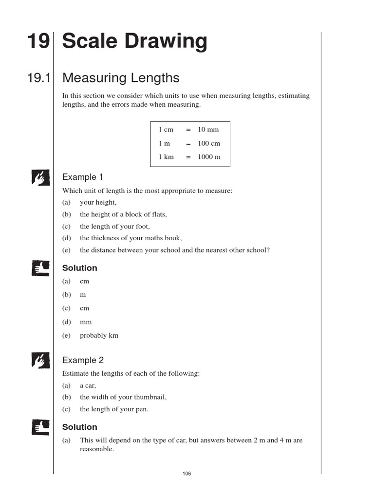 Scale Drawing | PDF | Metre | Map