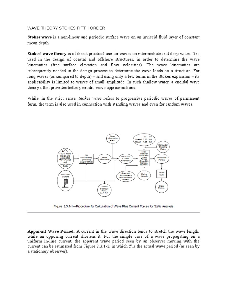 Wave Theory Stokes Fifth Order | PDF | Waves | Fluid Mechanics