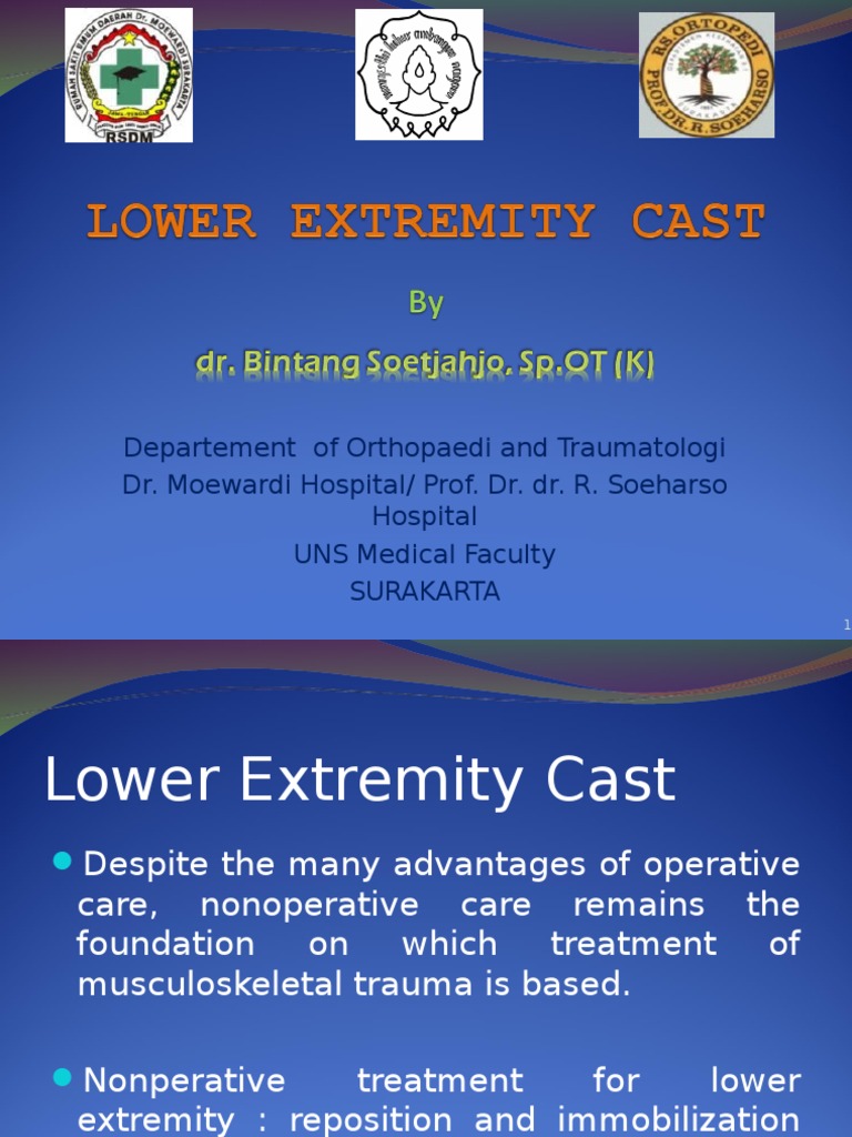 Lower Extremity Cast Techniques | PDF | Knee | Human Leg