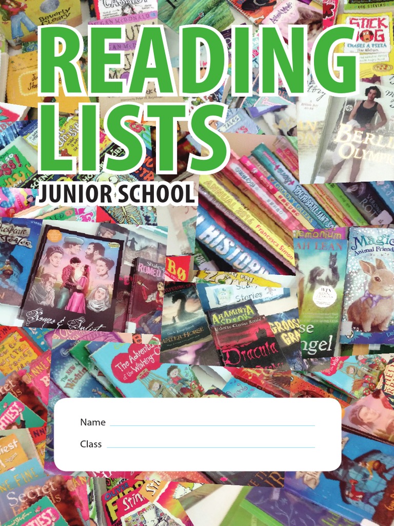 Junior School Recommended Reading List | PDF