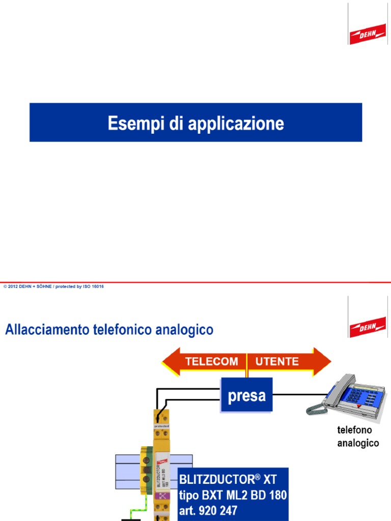 2012 DEHN + SÖHNE - Protected by ISO 16016 | PDF
