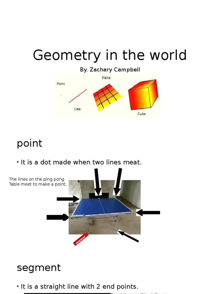 Geometry Concepts in Everyday Life | PDF
