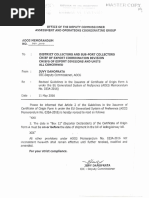 TESDA CAV and Special Order Guidelines | PDF | Verification And ...