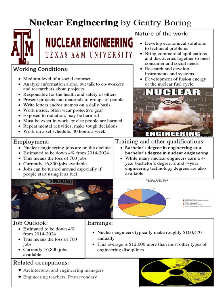 Nuclear Engineering Career Guide | PDF