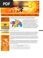 Tabela de Numerologia Cabalística | PDF | Cabala | Liderança