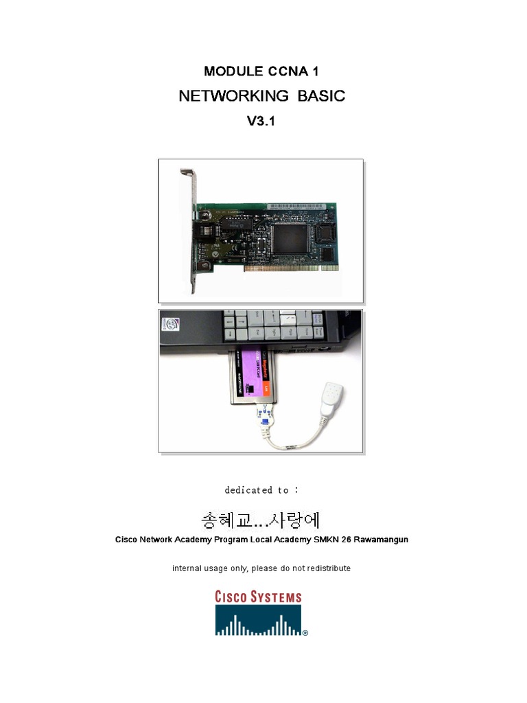 Module CCNA 1 v3.1 Final | PDF | Network Topology | Network Interface Controller