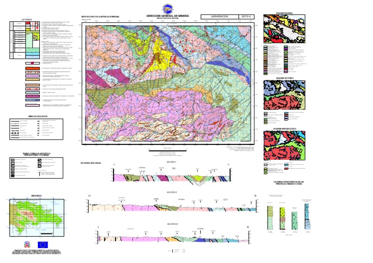 Mapa Geologico 6073-II (Jarabacoa) | PDF