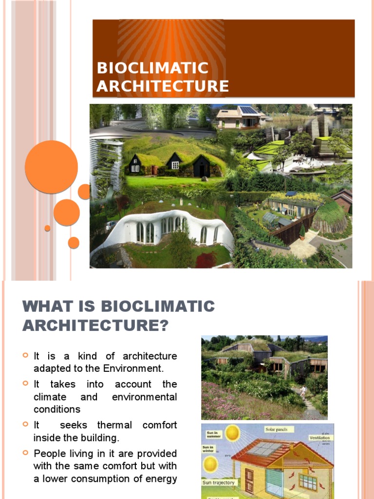 Bioclimatic Architecture Guide | PDF | Green Building | Solar Energy
