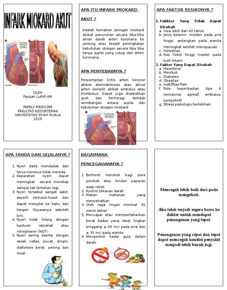 Leaflet Nstemi | PDF | Ilmu Sosial