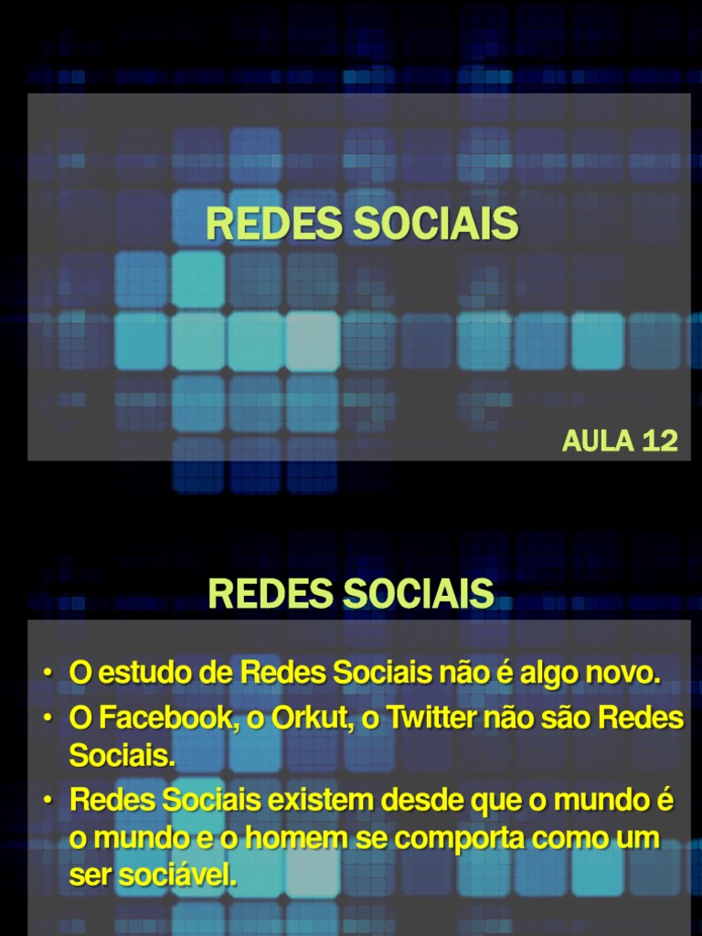 Redes Sociais PDF | PDF | Rede social | Redes sociais