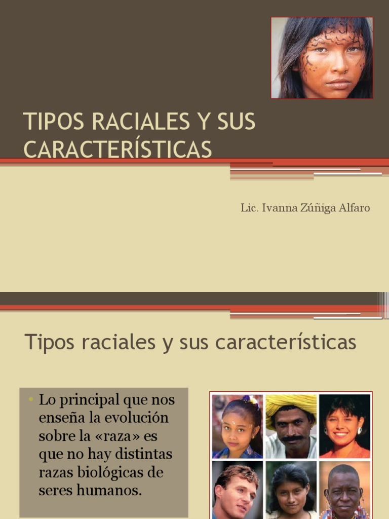 Tipos Raciales y Sus Características | PDF | Racismo | Discriminación y ...