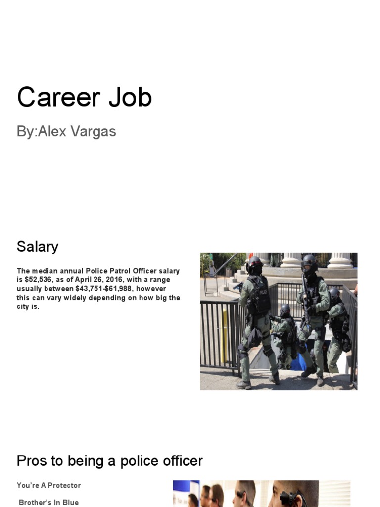 Police Officer Career Overview and Insights | PDF | Career & Growth