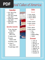 Dessert Table Packages and Pricing | PDF | Cooking, Food & Wine