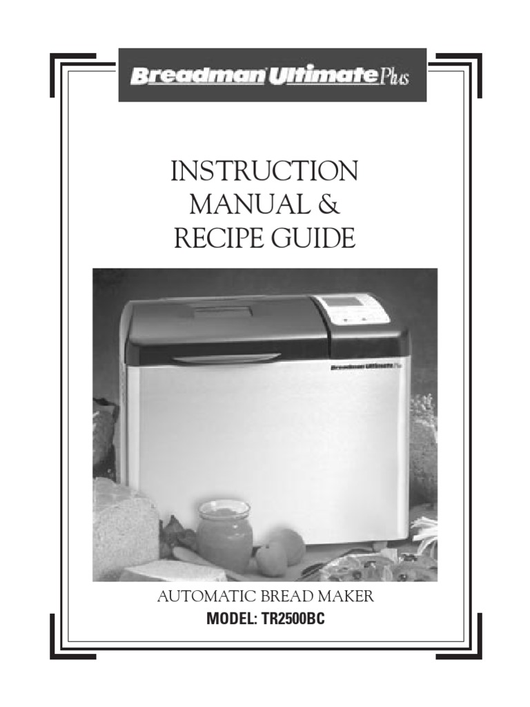 Breadman Ultimate Recipes | PDF | Flour | Breads