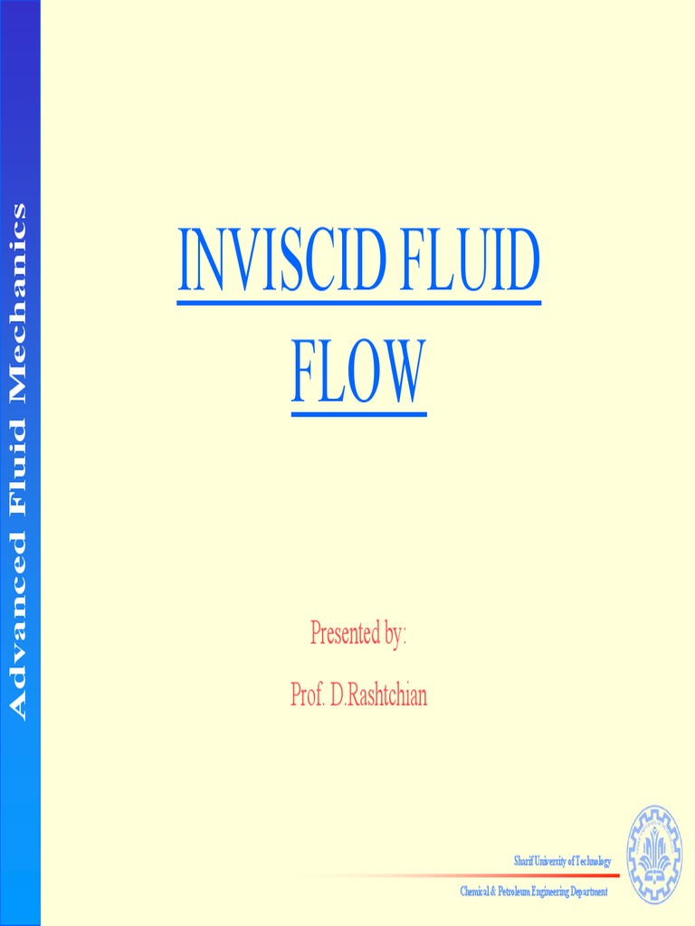 Inviscid Fluid Flow | PDF | Fluid Dynamics | Fluid Mechanics