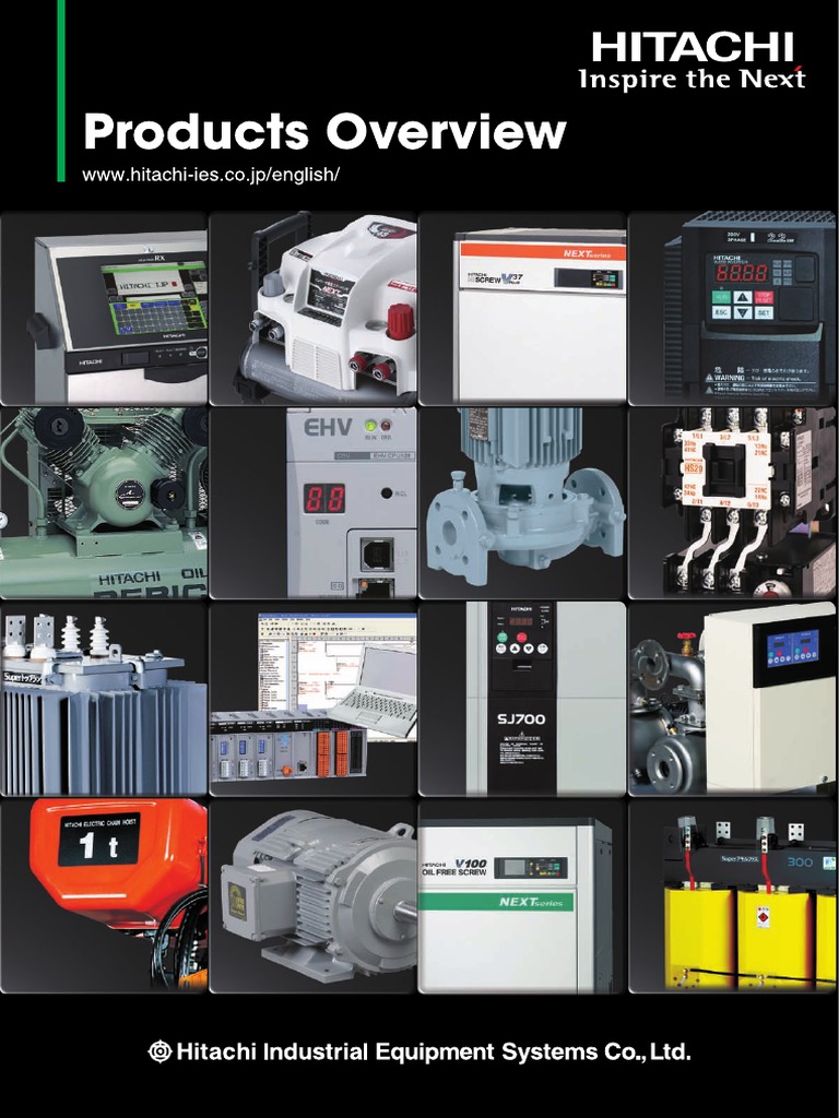 Hitachi Products Overview | PDF | Pump | Transformer