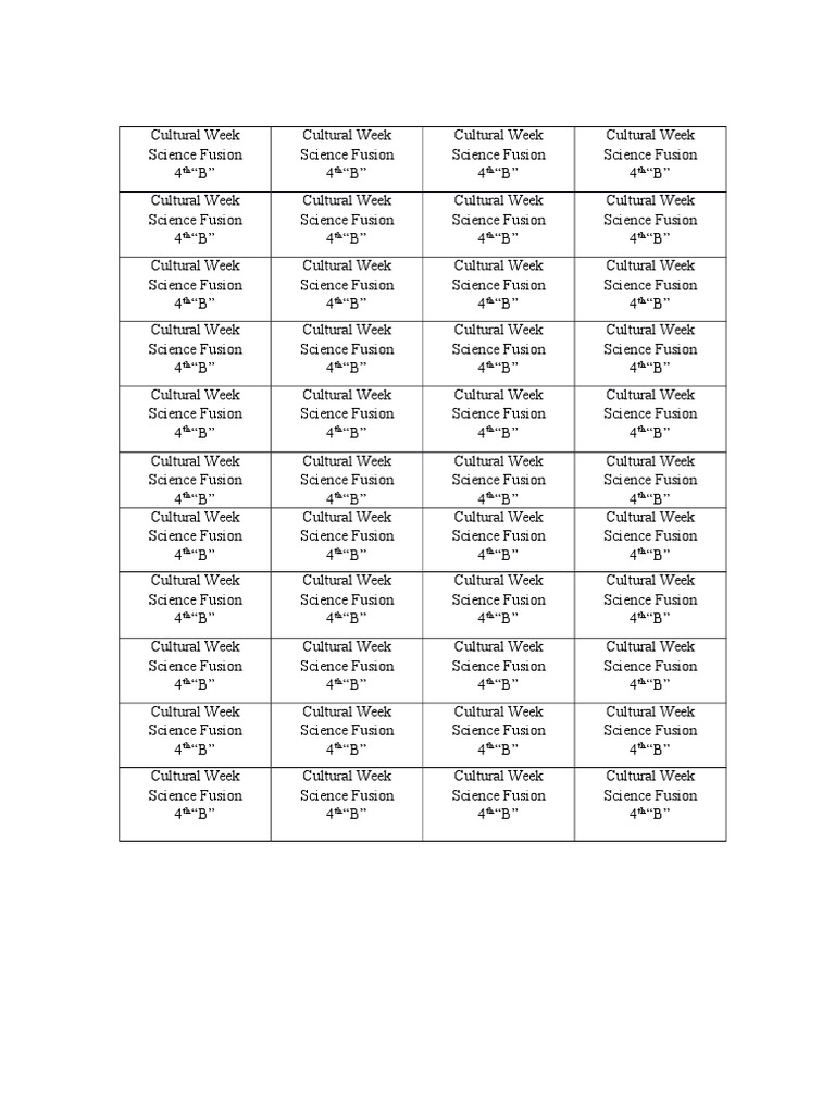 4th Grade Science Fusion Event | PDF