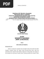 Pengertian Polisemi Dan Contoh | PDF