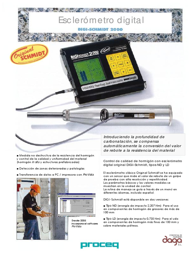 Esclerometro Digital | PDF | Electrónica | Hardware de la computadora