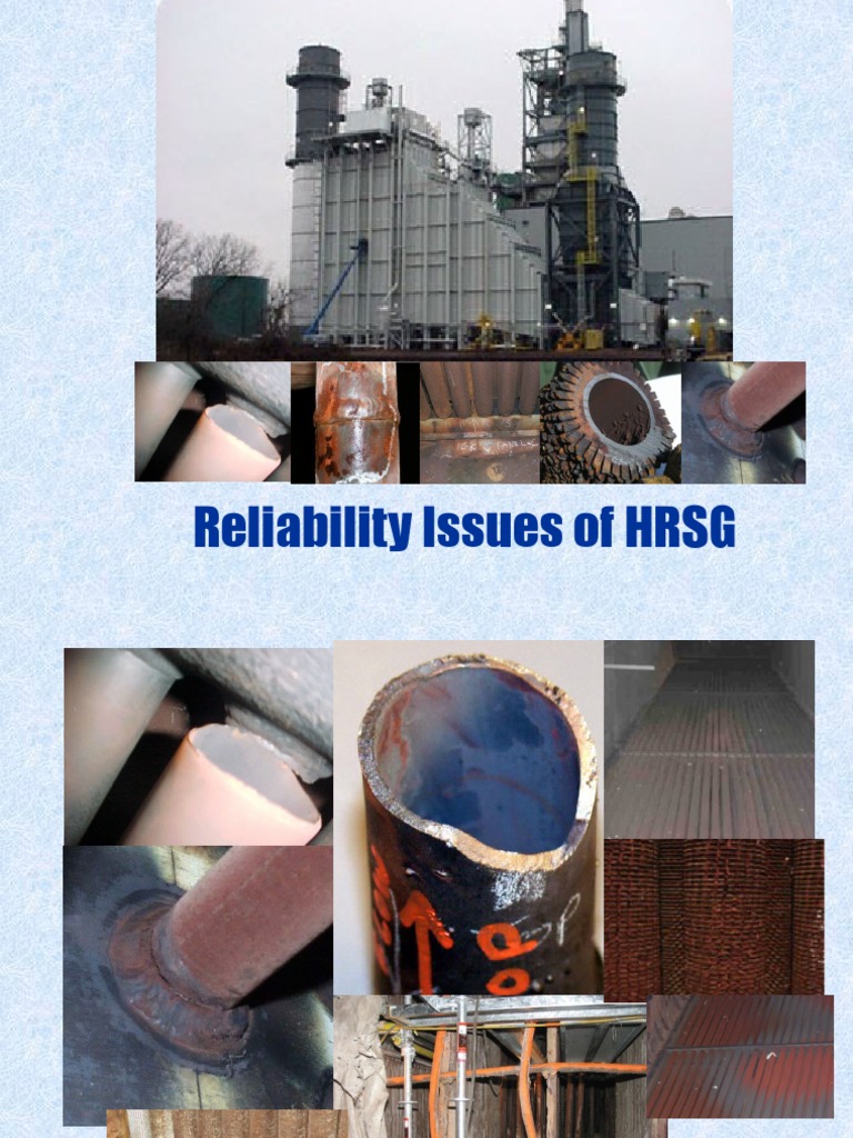 Reliability Issues With HRSG | PDF | Corrosion | Iron