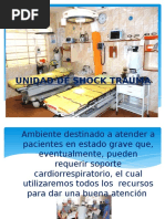 Area de Trauma Shock | PDF | Choque (circulatorio) | Reanimación ...