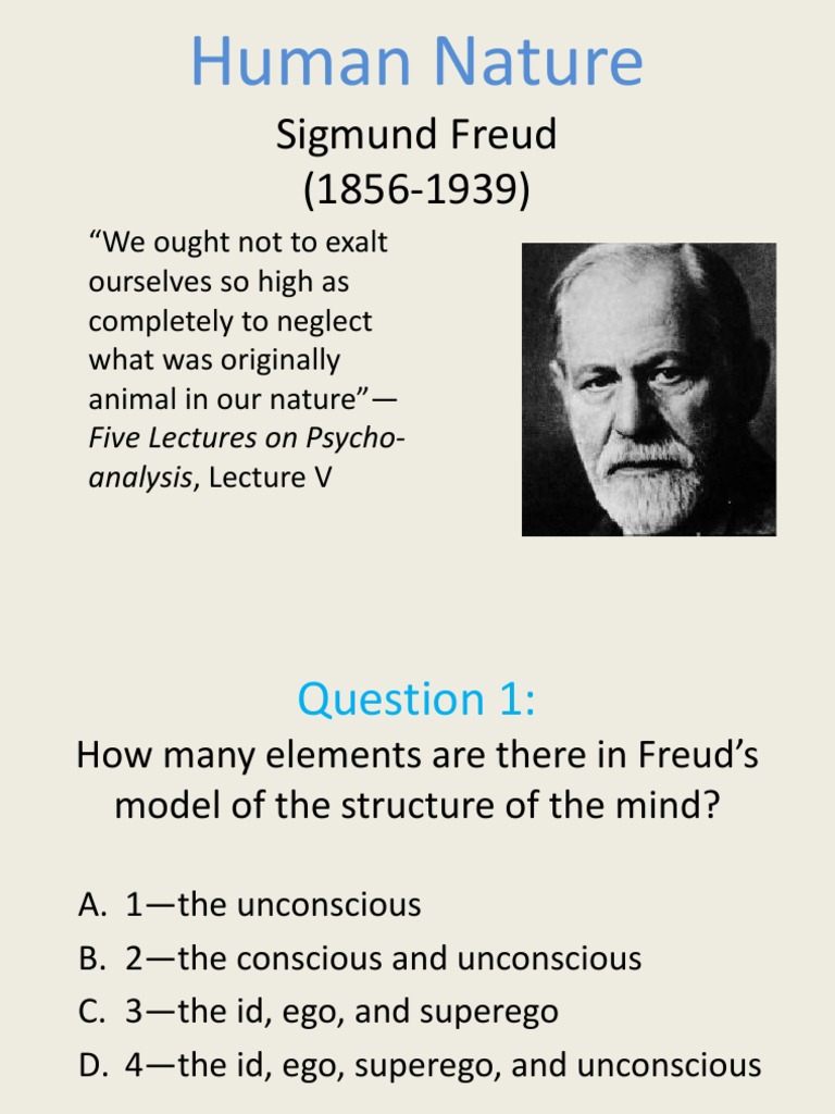 Phil 102 Freud | PDF | Id | Sigmund Freud