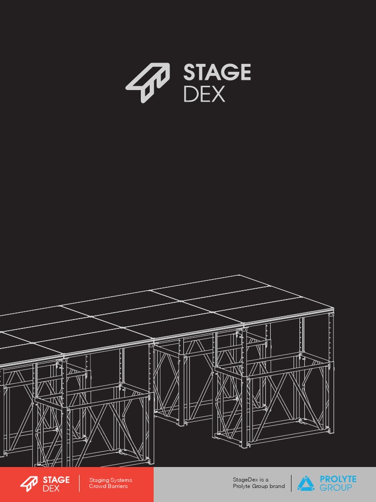 Prolyte Stagedex Catalogue | PDF | Stairs | Scaffolding