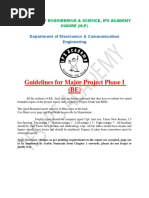 Format of Synopsis of MiniProject 1 | PDF | Books | Computing