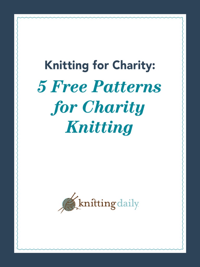 5 Free Charity Knitting Patterns | PDF | Art | Lifestyle