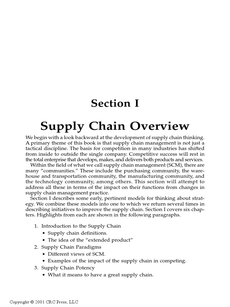 Handbook of Supply Chain 02 | PDF | Supply Chain Management | Supply Chain