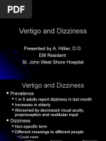 AAFP Dizziness - Evaluation and Management | PDF | Vertigo | Ménière's ...