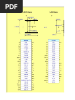 Surface Area of Steel Sections | PDF | Length | Teaching Mathematics
