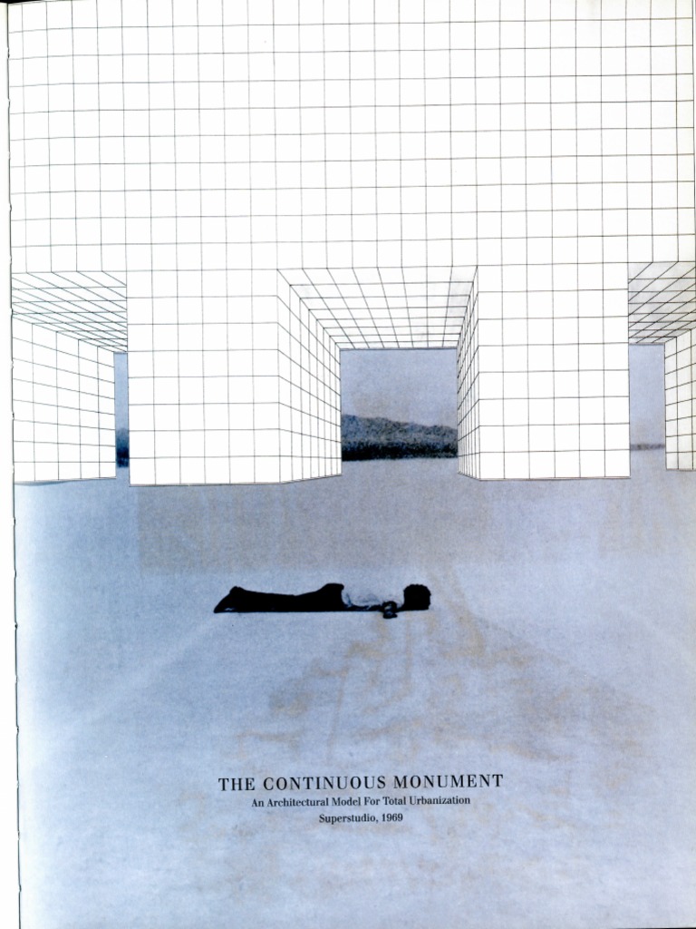 Superstudio The Continuous Monument | PDF