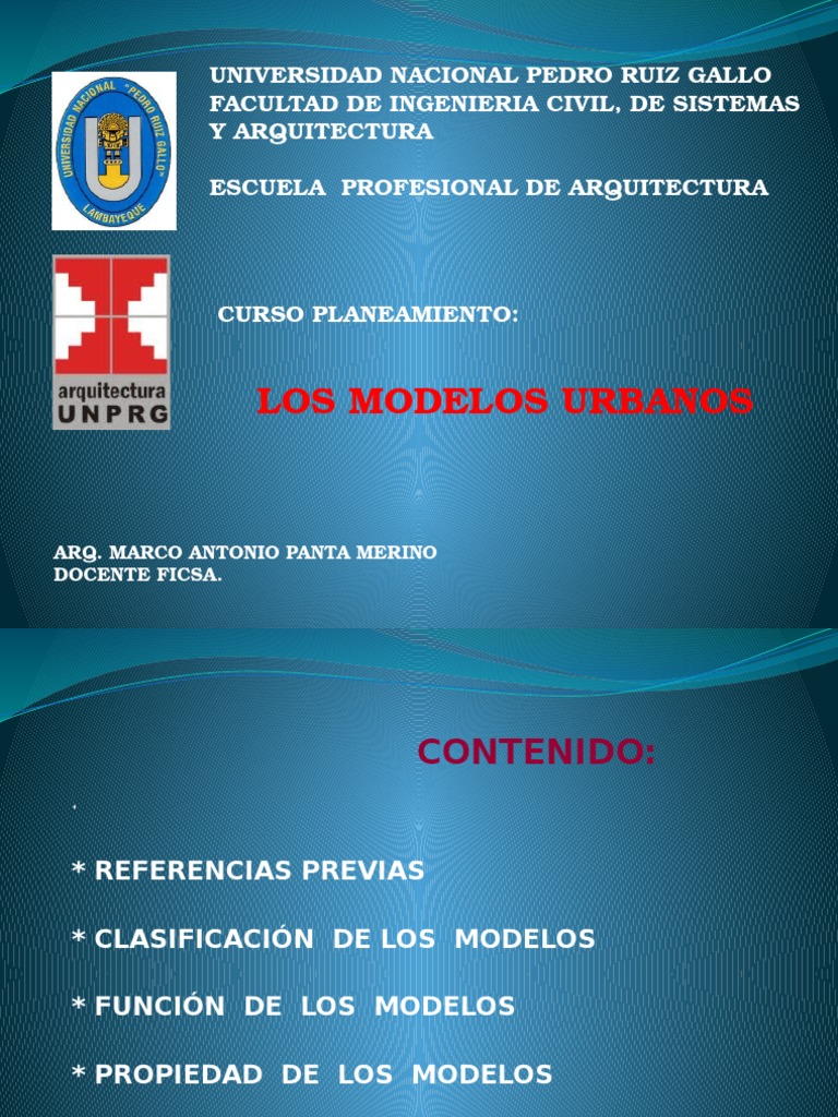 Modelo Urbano | PDF | Simulación | Planificación urbana