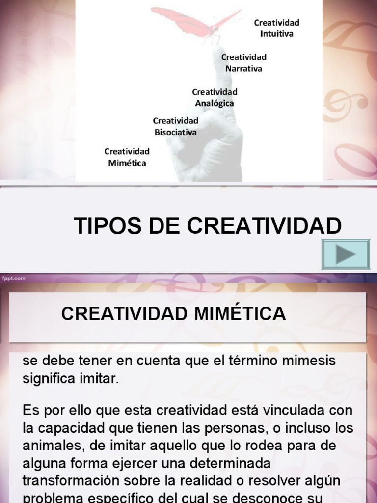 Tipos de Creatividad | PDF