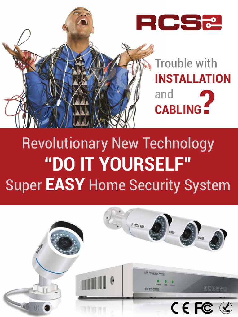 "Do It Yourself": Revolutionary New Technology Super Home Security ...