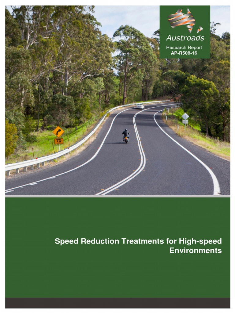 AP-R508-16 Speed Reduction Treatments For High-Speed Environments | PDF ...