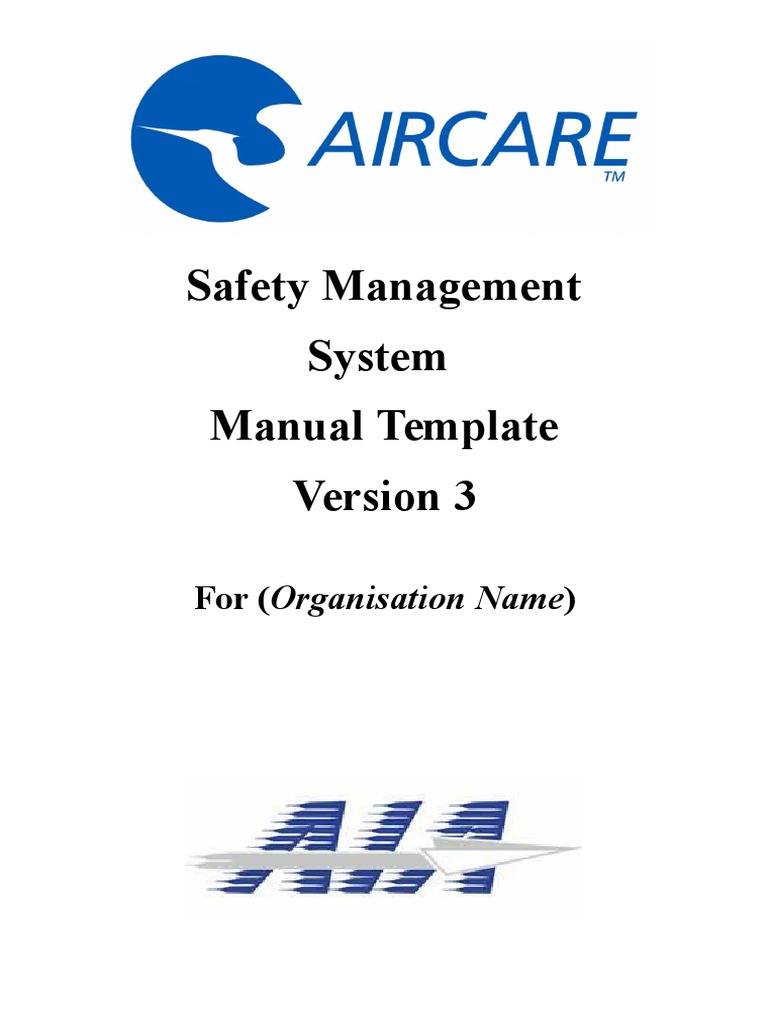 SMS Manual Template | Download Free PDF | Safety | Risk Management