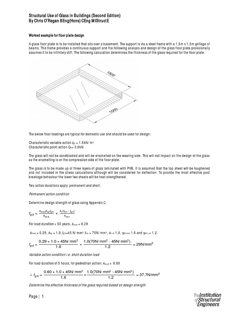 Structural Use of Glass in Buildings (Second Edition) by Chris O'Regan ...