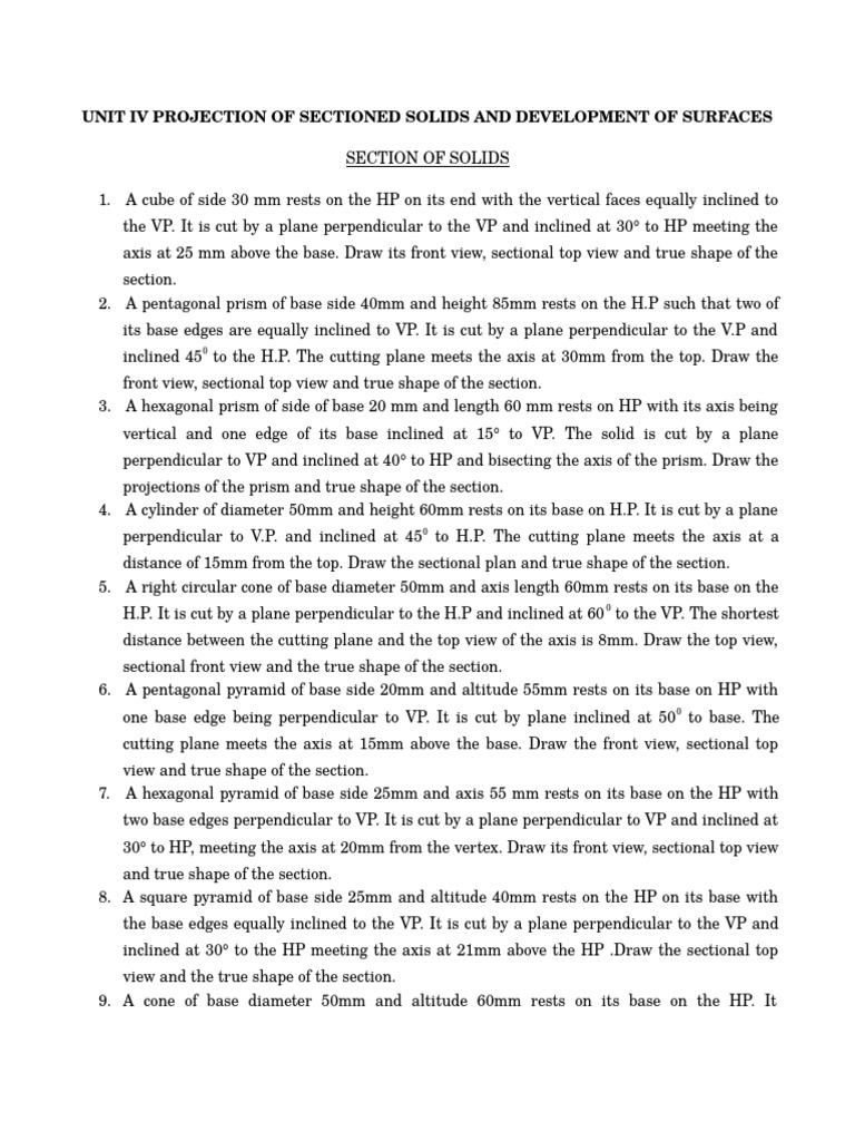 Unit IV Questions (Iae III) | PDF | Perpendicular | Triangle