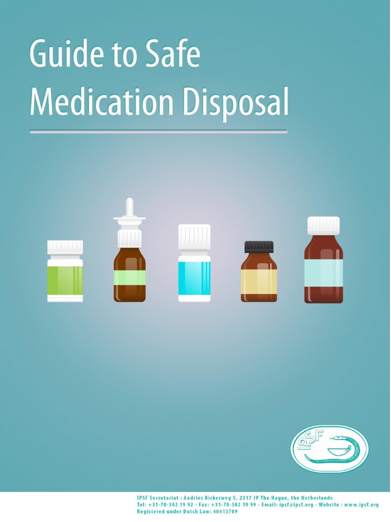 Medication Disposal Guide | Pharmaceutical Drug | Waste Management