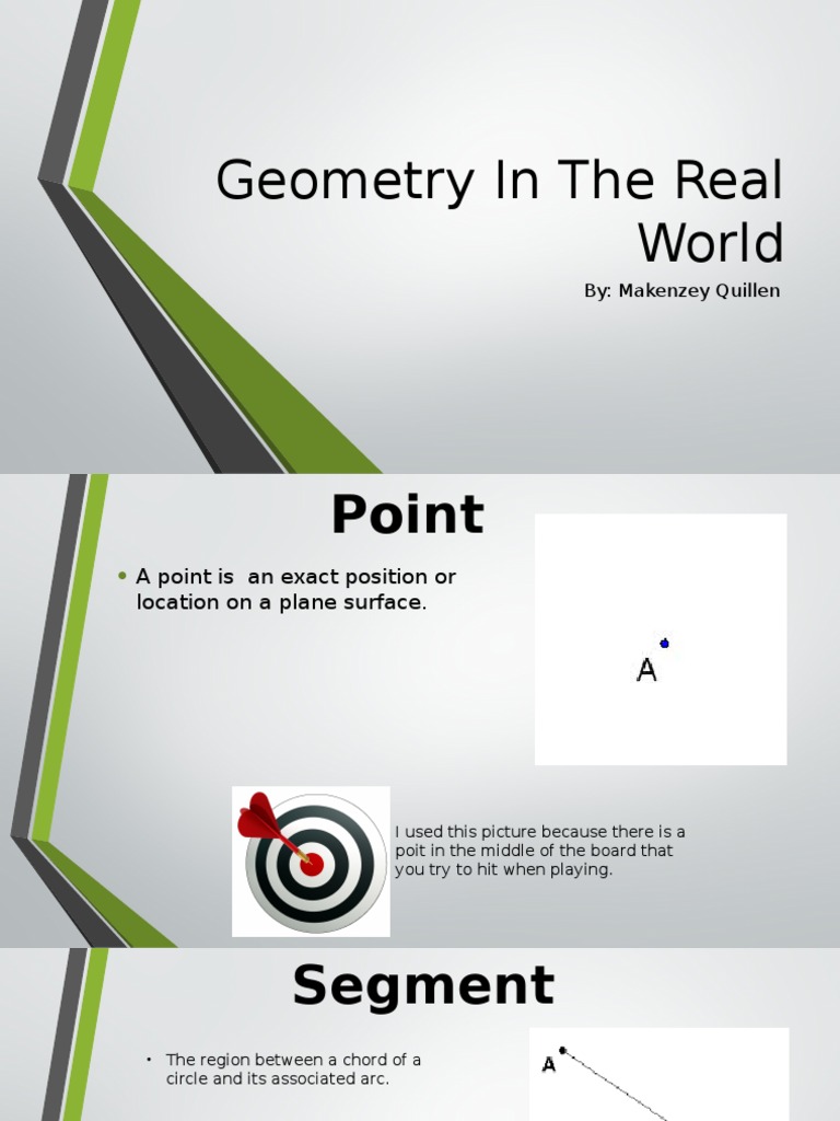 Geometry in The Real World | PDF | Line (Geometry) | Angle
