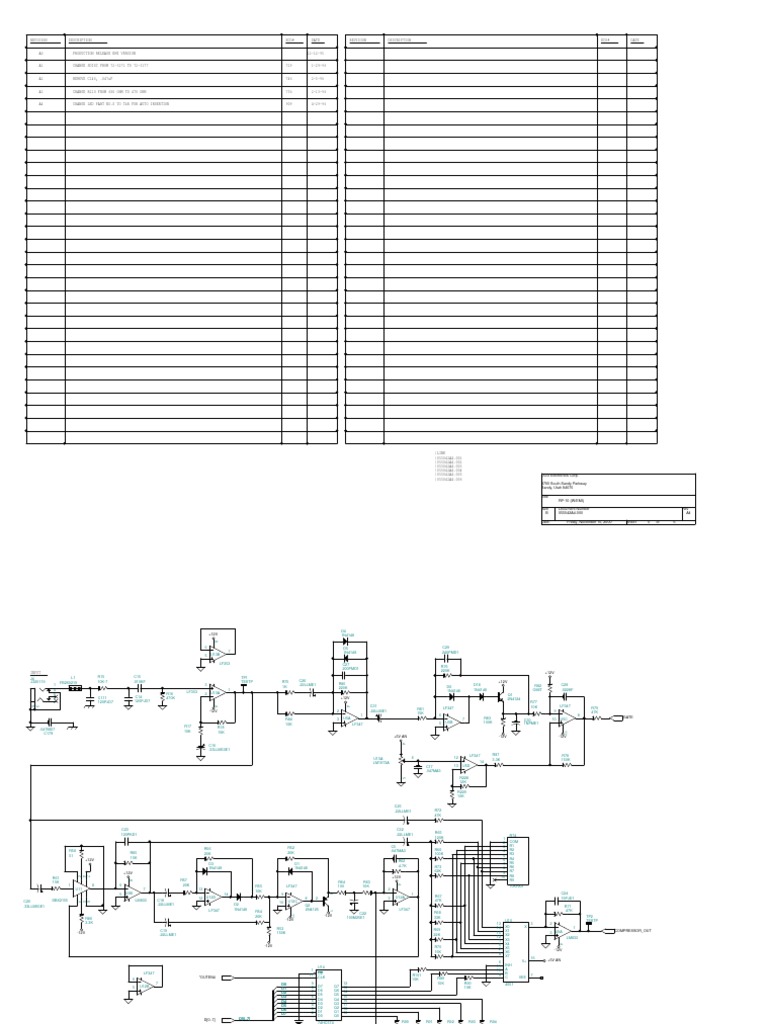 DigiTech RP10 Schematics | PDF | Operational Amplifier | Analogue ...