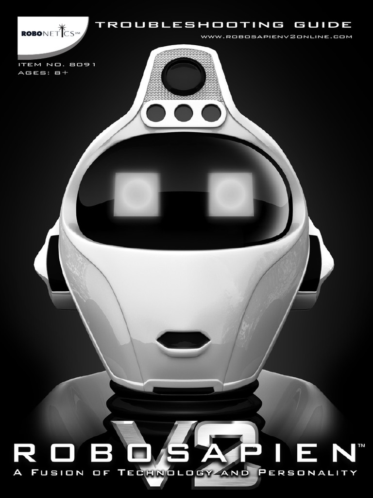 Robosapien v2 Troubleshooting Manual | PDF | Walking | Color