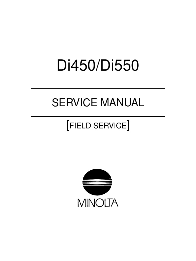 Di450/Di550: Service Manual | PDF | Fuse (Electrical) | Printed Circuit ...